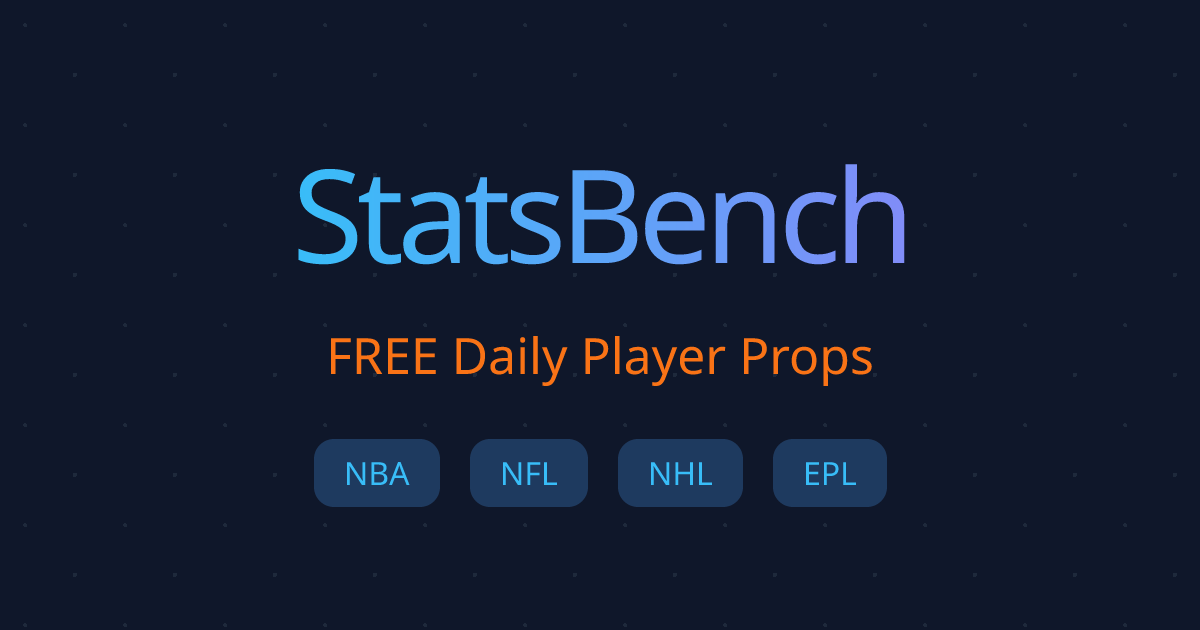 Free NBA Player Prop Cheatsheet (Daily Trends & Edge) | StatsBench